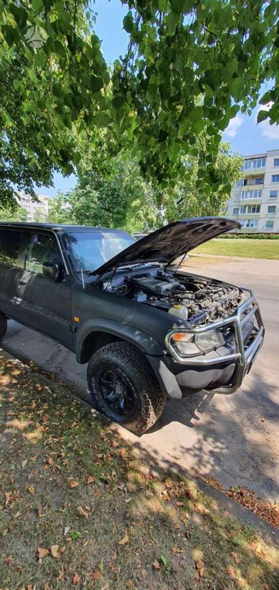 Melns Nissan Patrol 1999 Viļņa, ar dzinēja tilpumu 2.80 L un nobraukumu 263 tūkst. km par 6000 €, foto 22 vietnē AUTOMOTO.COM.LV