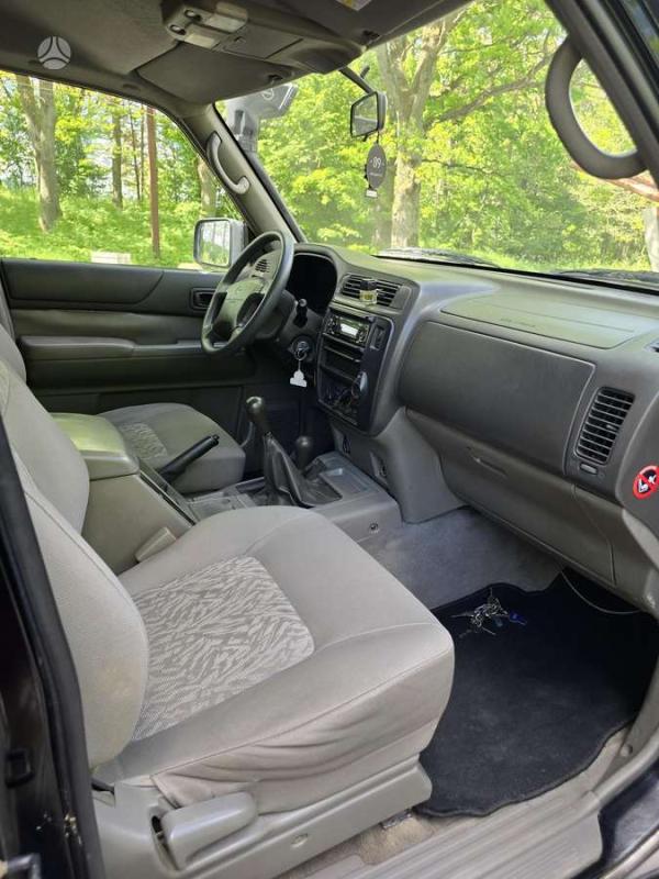 Melns Nissan Patrol 2003 Jurbarkas, ar dzinēja tilpumu 3.00 L un nobraukumu 230 tūkst. km par 11300 €, foto 8 vietnē AUTOMOTO.COM.LV