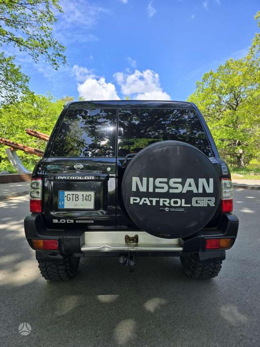 Melns Nissan Patrol 2003 Jurbarkas, ar dzinēja tilpumu 3.00 L un nobraukumu 230 tūkst. km par 10900 €, foto 12 vietnē AUTOMOTO.COM.LV