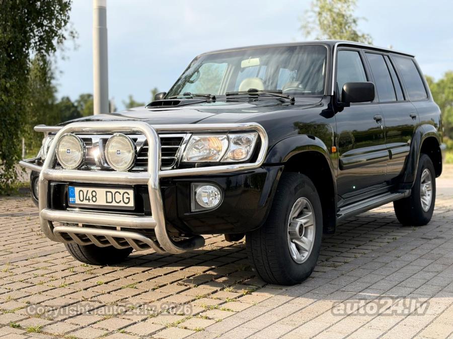 Black Nissan Patrol 2004 in Tartu, with an engine capacity of 3.00 L and mileage of 352 thousand km for 19900 €, photo 1 on AUTOMOTO.COM.LV