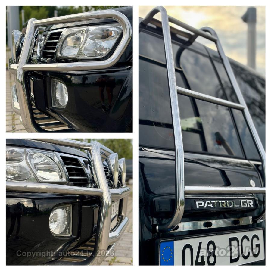 Black Nissan Patrol 2004 in Tartu, with an engine capacity of 3.00 L and mileage of 352 thousand km for 19900 €, photo 23 on AUTOMOTO.COM.LV