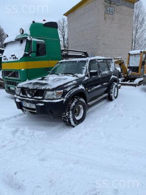 Blue Nissan Patrol 1999 in Gulbene, with an engine capacity of 2.80 L and mileage of 300 thousand km for 6000 €, photo  on AUTOMOTO.COM.LV