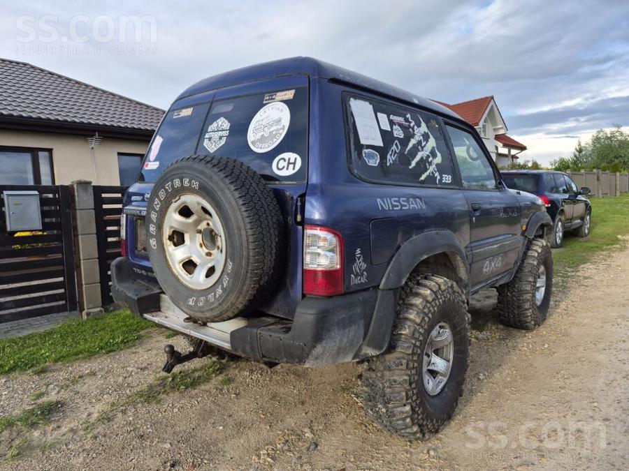 Zils Nissan Patrol 2000 Rīga, ar dzinēja tilpumu 2.80 L un nobraukumu 210 tūkst. km par 6000 €, foto 3 vietnē AUTOMOTO.COM.LV