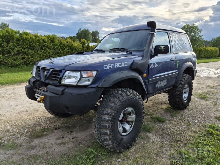 Zils Nissan Patrol 2000 Rīga, ar dzinēja tilpumu 2.80 L un nobraukumu 210 tūkst. km par 6000 €, foto 5 vietnē AUTOMOTO.COM.LV