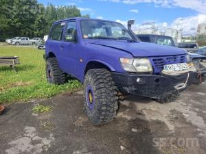 Zils Nissan Patrol 2000 Rīga, ar dzinēja tilpumu 2.80 L un nobraukumu 312 tūkst. km par 7500 €, foto  vietnē AUTOMOTO.COM.LV