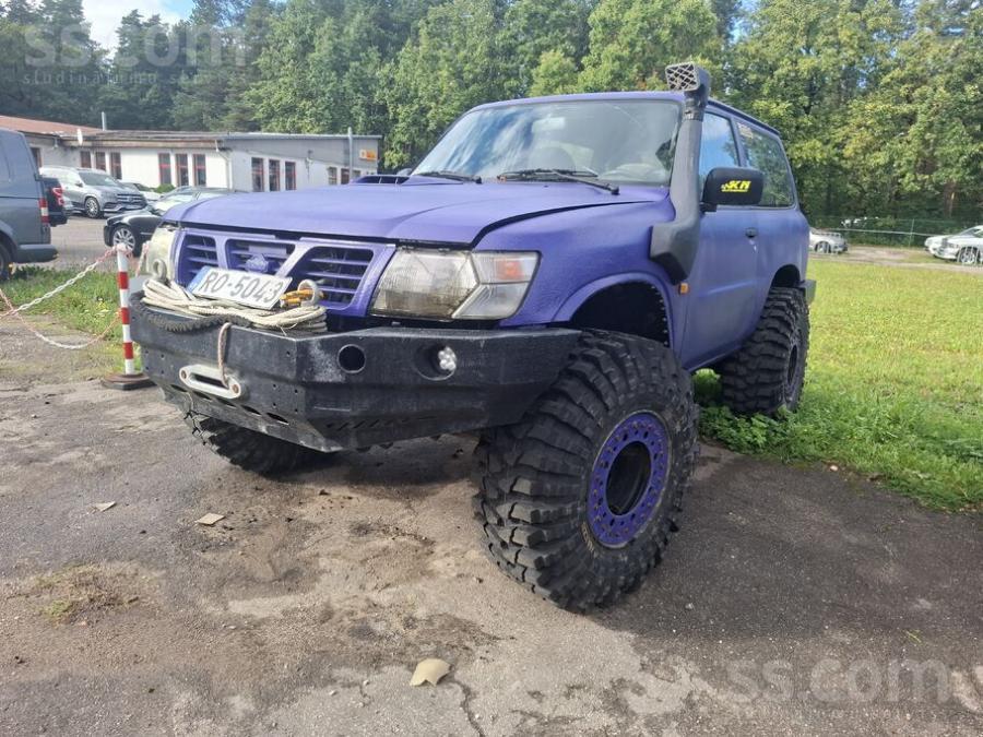 Zils Nissan Patrol 2000 Rīga, ar dzinēja tilpumu 2.80 L un nobraukumu 312 tūkst. km par 7500 €, foto 4 vietnē AUTOMOTO.COM.LV