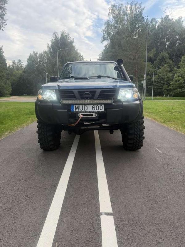 Zils Nissan Patrol 2002 Pasvalys, ar dzinēja tilpumu 2.95 L un nobraukumu 0 tūkst. km par 12999 €, foto 10 vietnē AUTOMOTO.COM.LV
