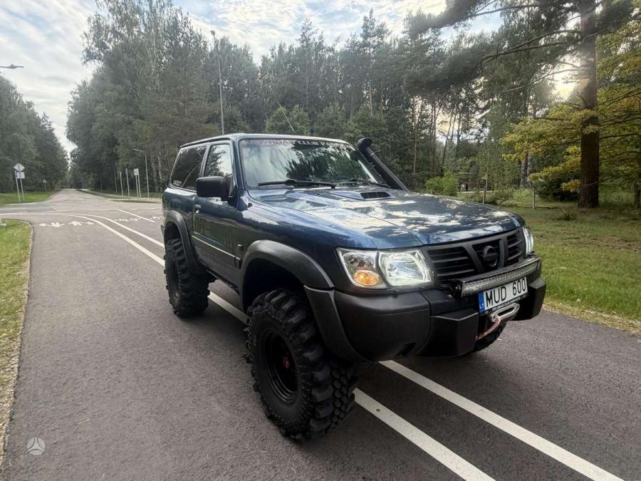 Zils Nissan Patrol 2002 Pasvalys, ar dzinēja tilpumu 2.95 L un nobraukumu 0 tūkst. km par 12999 €, foto 11 vietnē AUTOMOTO.COM.LV