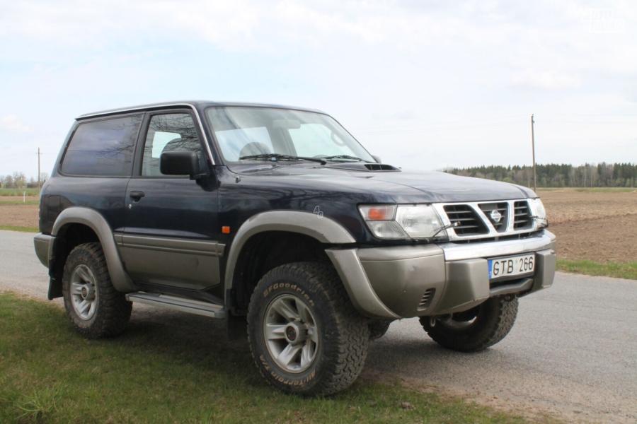 Zils Nissan Patrol 2003 Mažeikiai, ar dzinēja tilpumu 3.00 L un nobraukumu 266 tūkst. km par 10500 €, foto 3 vietnē AUTOMOTO.COM.LV