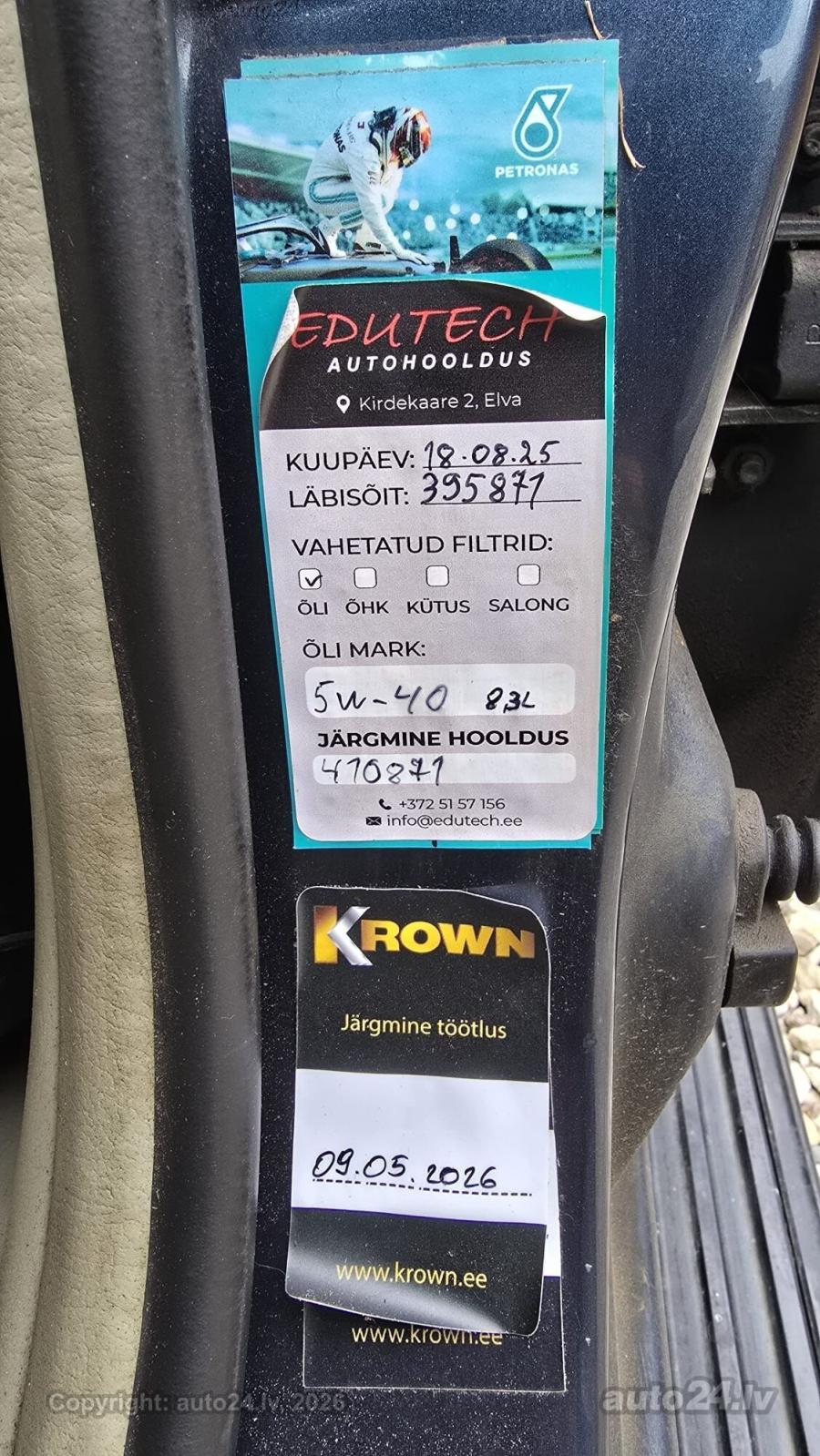 Blue Nissan Patrol 2004 in Tartu, with an engine capacity of 3.00 L and mileage of 398 thousand km for 15000 €, photo 16 on AUTOMOTO.COM.LV