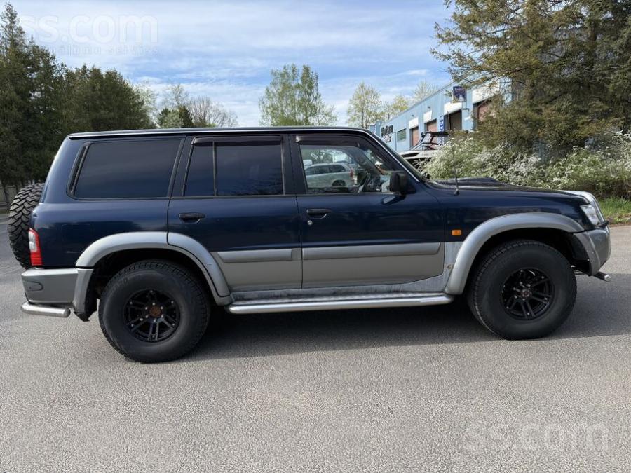 Zils Nissan Patrol 2004 Ogre, ar dzinēja tilpumu 3.00 L un nobraukumu 370 tūkst. km par 10200 €, foto 6 vietnē AUTOMOTO.COM.LV
