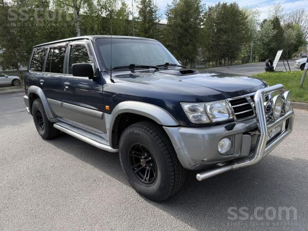 Zils Nissan Patrol 2004 Ogre, ar dzinēja tilpumu 3.00 L un nobraukumu 370 tūkst. km par 10200 €, foto 6 vietnē AUTOMOTO.COM.LV