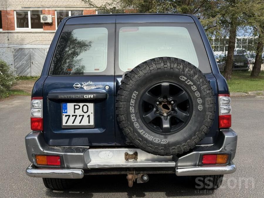 Zils Nissan Patrol 2004 Ogre, ar dzinēja tilpumu 3.00 L un nobraukumu 370 tūkst. km par 10200 €, foto 9 vietnē AUTOMOTO.COM.LV