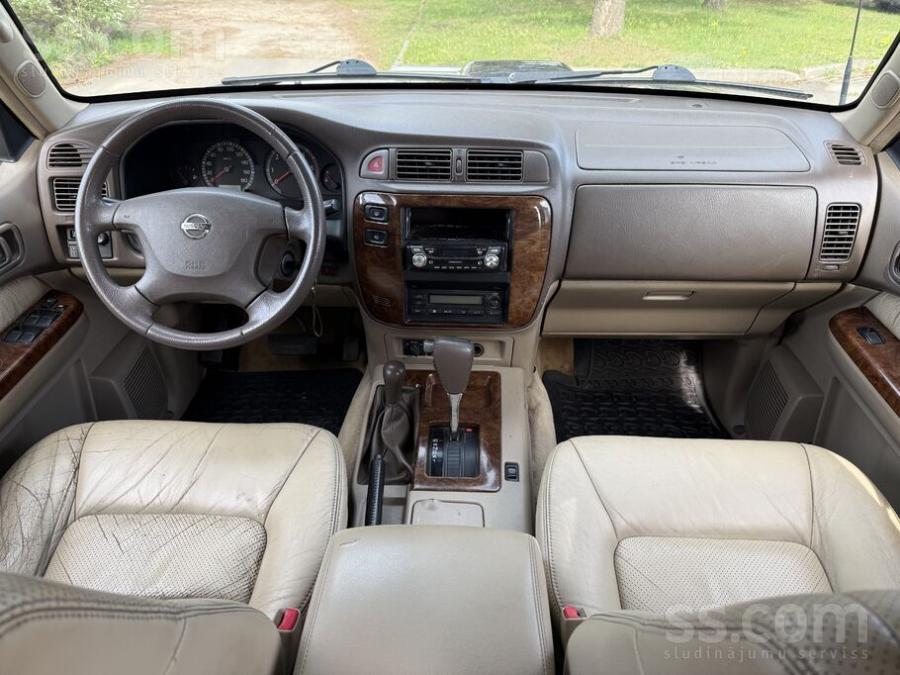 Zils Nissan Patrol 2004 Ogre, ar dzinēja tilpumu 3.00 L un nobraukumu 370 tūkst. km par 10200 €, foto 16 vietnē AUTOMOTO.COM.LV