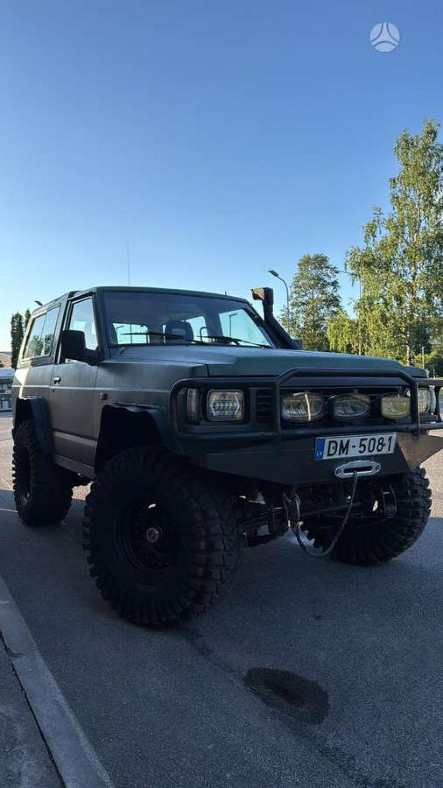 Зеленый Ниссан Патрол 1990 в Рига, объемом двигателя 2.80 л и пробегом 227 тыс. км за 14999 €, фото 8 на AUTOMOTO.COM.LV