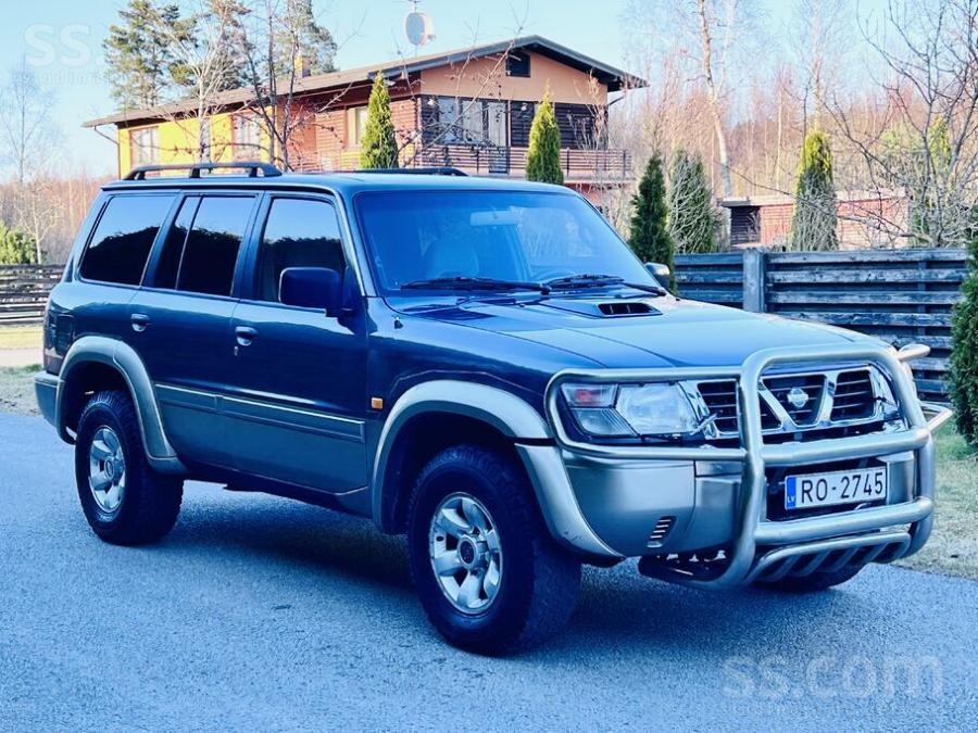 Zaļš Nissan Patrol 2001 Rīga, ar dzinēja tilpumu 3.00 L un nobraukumu 346 tūkst. km par 4590 €, foto 2 vietnē AUTOMOTO.COM.LV