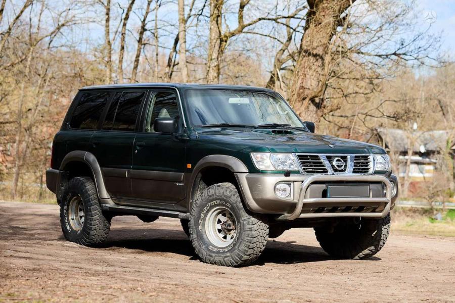 Zaļš Nissan Patrol 2004 Trakai, ar dzinēja tilpumu 2.95 L un nobraukumu 203 tūkst. km par 12700 €, foto 7 vietnē AUTOMOTO.COM.LV