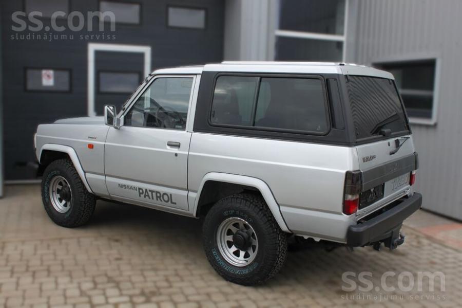 Pelēks Nissan Patrol 1991 Bauska, ar dzinēja tilpumu 2.50 L un nobraukumu 142 tūkst. km par 18900 €, foto 3 vietnē AUTOMOTO.COM.LV
