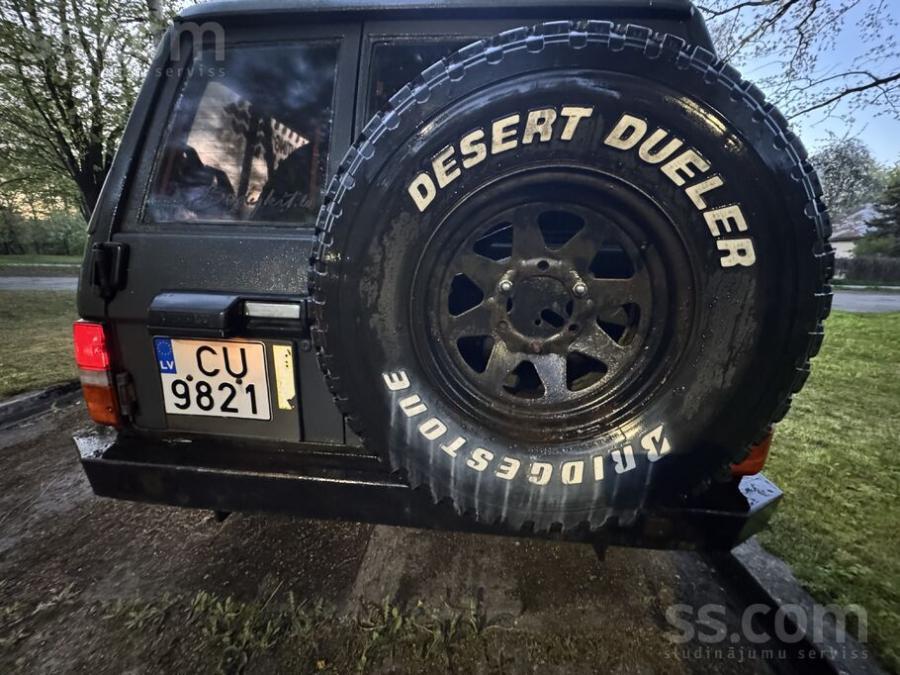 Pelēks Nissan Patrol 1993 Rīga, ar dzinēja tilpumu 2.80 L un nobraukumu 272 tūkst. km par 4500 €, foto 16 vietnē AUTOMOTO.COM.LV