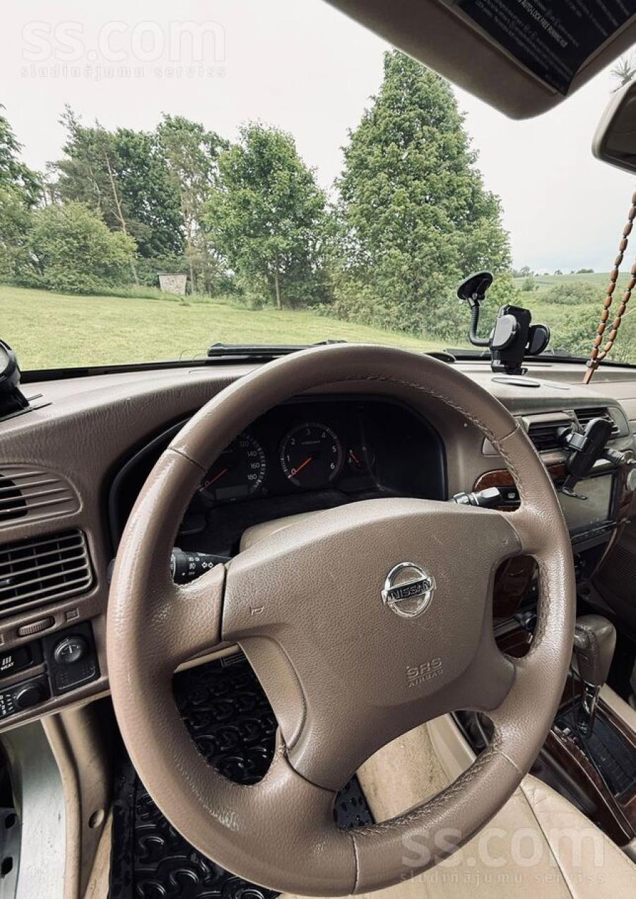 Pelēks Nissan Patrol 2003 Bauska, ar dzinēja tilpumu 3.00 L un nobraukumu 284 tūkst. km par 8500 €, foto 16 vietnē AUTOMOTO.COM.LV