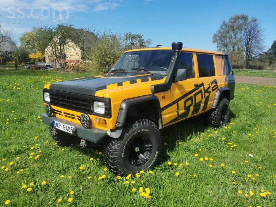 Dzeltens Nissan Patrol 1991 Ventspils, ar dzinēja tilpumu 2.80 L un nobraukumu 210 tūkst. km par 14800 €, foto 17 vietnē AUTOMOTO.COM.LV