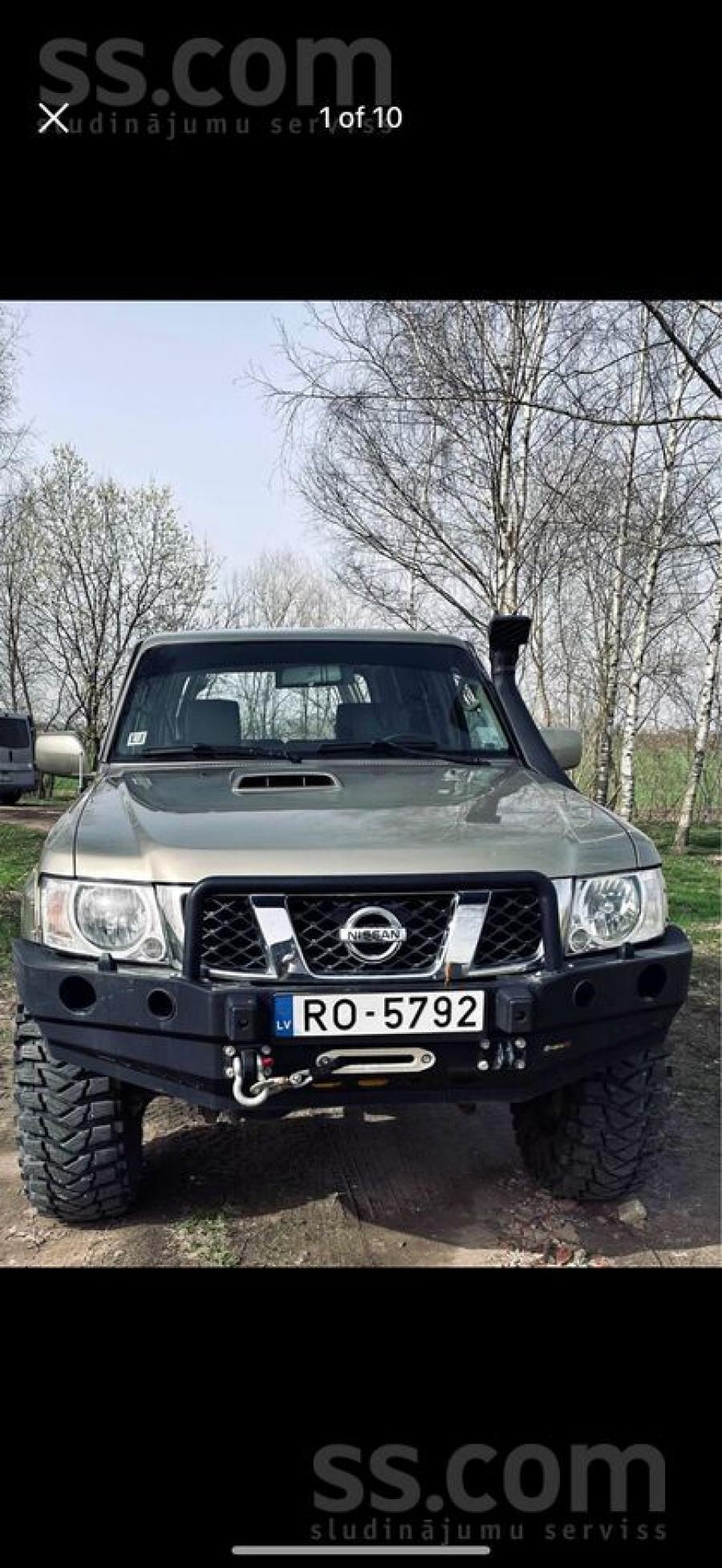 Желтый Ниссан Патрол 2008 в Елгава, объемом двигателя 3.00 л и пробегом 0 тыс. км за 9000 €, фото 17 на AUTOMOTO.COM.LV