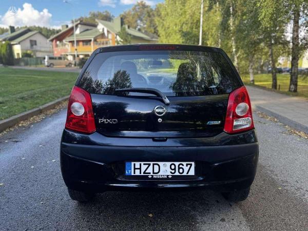 Melns Nissan Pixo 2011 Viļņa, ar dzinēja tilpumu 1.00 L un nobraukumu 118 tūkst. km par 980 €, foto 6 vietnē AUTOMOTO.COM.LV