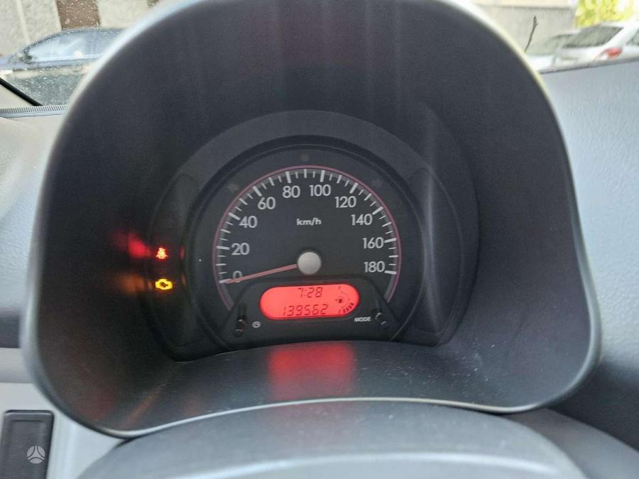 Blue Nissan Pixo 2010 in Vilnius, with an engine capacity of 1.00 L and mileage of 140 thousand km for 1500 €, photo 12 on AUTOMOTO.COM.LV