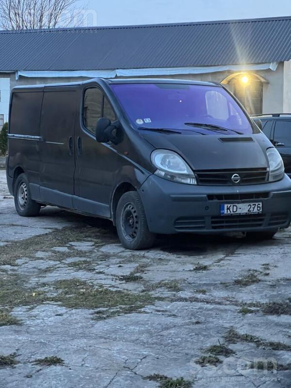 Black Nissan Primastar 2004 in Rezekne, with an engine capacity of 1.90 L and mileage of 681 thousand km for 990 €, photo 1 on AUTOMOTO.COM.LV