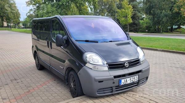 Melns Nissan Primastar 2004 Valmiera, ar dzinēja tilpumu 1.90 L un nobraukumu 454 tūkst. km par 4500 €, foto 1 vietnē AUTOMOTO.COM.LV
