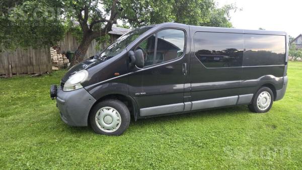 Melns Nissan Primastar 2005 Rīga, ar dzinēja tilpumu 1.90 L un nobraukumu 330 tūkst. km par 6900 €, foto 2 vietnē AUTOMOTO.COM.LV