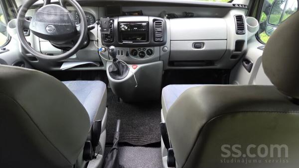 Melns Nissan Primastar 2005 Rīga, ar dzinēja tilpumu 1.90 L un nobraukumu 330 tūkst. km par 6900 €, foto 5 vietnē AUTOMOTO.COM.LV