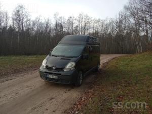 Black Nissan Primastar 2005 in Aluksne, with an engine capacity of 1.90 L and mileage of 321 thousand km for 4300 €, photo  on AUTOMOTO.COM.LV