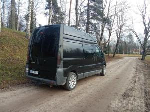 Black Nissan Primastar 2005 in Aluksne, with an engine capacity of 1.90 L and mileage of 321 thousand km for 4300 €, photo 5 on AUTOMOTO.COM.LV
