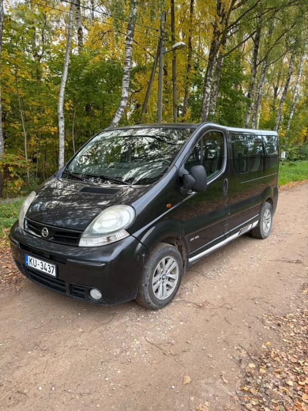 Melns Nissan Primastar 2005 Dobele, ar dzinēja tilpumu 2.50 L un nobraukumu 350 tūkst. km par 3700 €, foto 1 vietnē AUTOMOTO.COM.LV