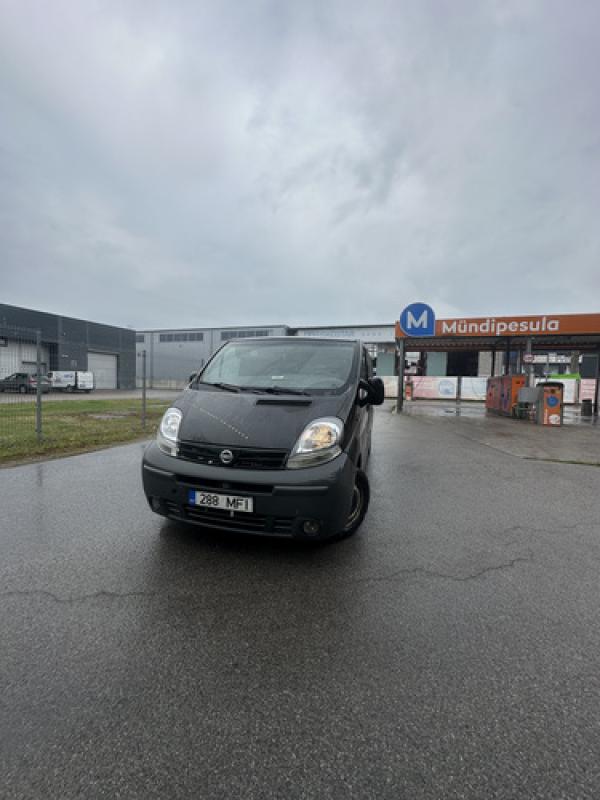 Melns Nissan Primastar 2006 Tallina, ar dzinēja tilpumu 1.90 L un nobraukumu 0 tūkst. km par 1650 €, foto 1 vietnē AUTOMOTO.COM.LV