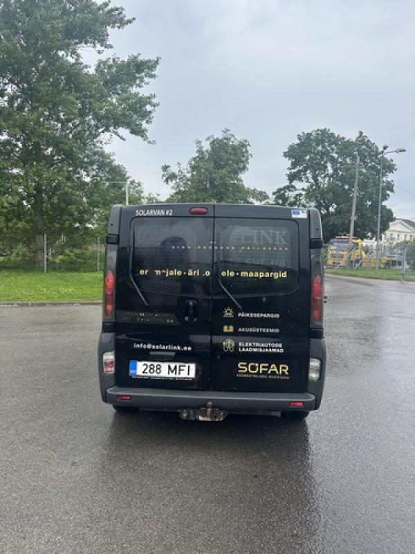 Melns Nissan Primastar 2006 Tallina, ar dzinēja tilpumu 1.90 L un nobraukumu 0 tūkst. km par 1650 €, foto 4 vietnē AUTOMOTO.COM.LV
