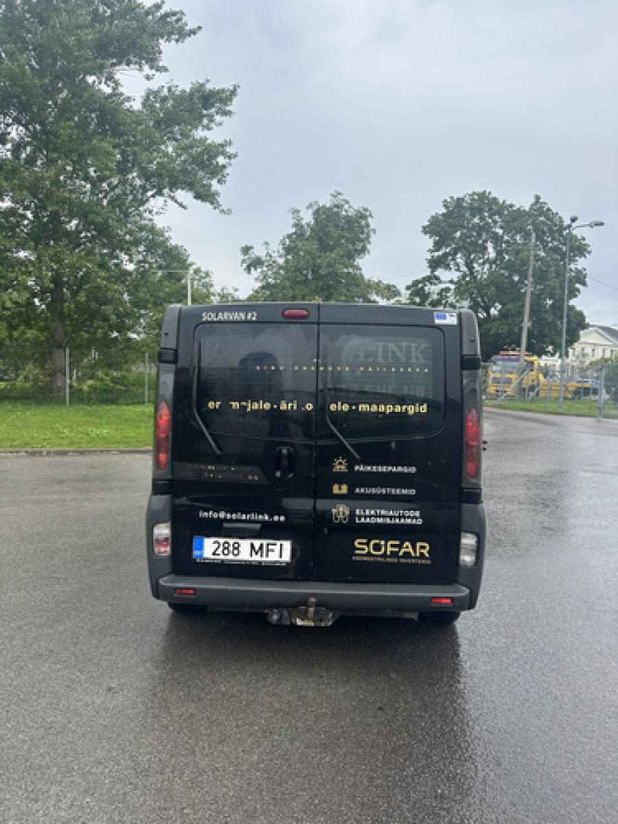 Melns Nissan Primastar 2006 Tallina, ar dzinēja tilpumu 1.90 L un nobraukumu 0 tūkst. km par 1650 €, foto 5 vietnē AUTOMOTO.COM.LV