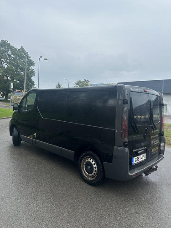 Melns Nissan Primastar 2006 Tallina, ar dzinēja tilpumu 1.90 L un nobraukumu 0 tūkst. km par 1650 €, foto 5 vietnē AUTOMOTO.COM.LV