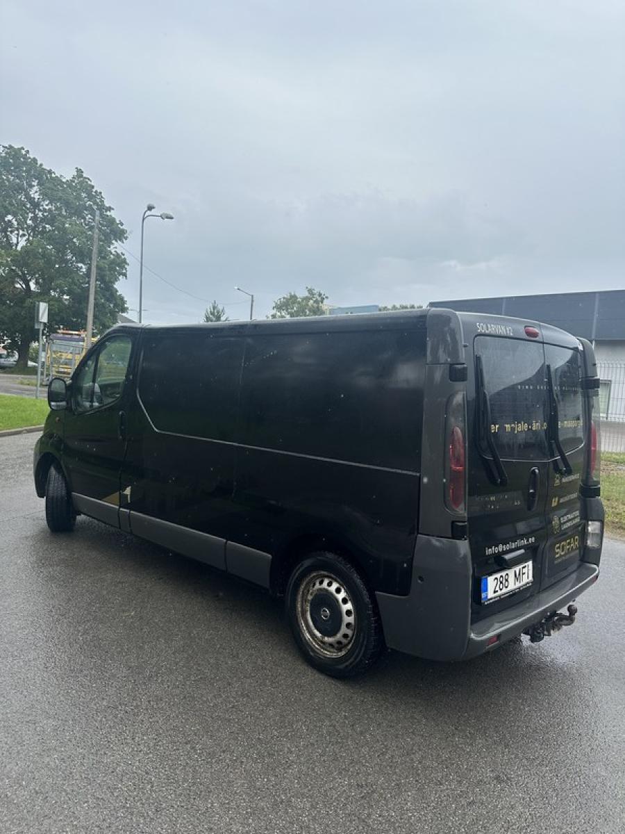 Melns Nissan Primastar 2006 Tallina, ar dzinēja tilpumu 1.90 L un nobraukumu 0 tūkst. km par 1650 €, foto 15 vietnē AUTOMOTO.COM.LV