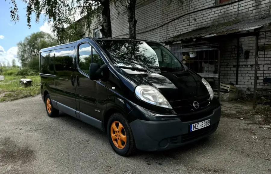 Melns Nissan Primastar 2007 Jelgava, ar dzinēja tilpumu 2.00 L un nobraukumu 264 tūkst. km par 4200 €, foto 3 vietnē AUTOMOTO.COM.LV