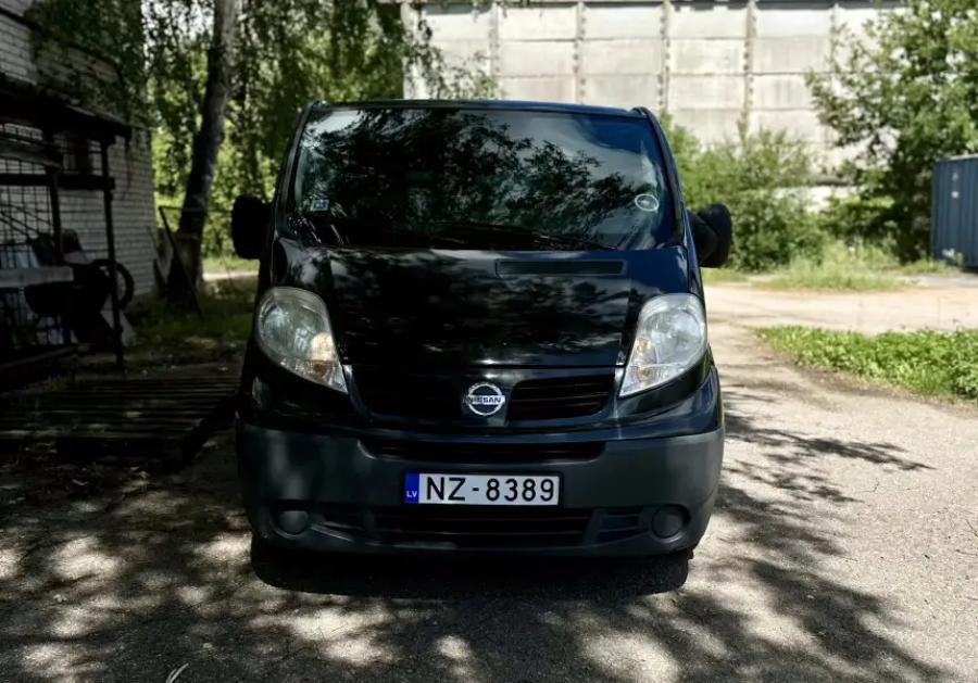 Melns Nissan Primastar 2007 Jelgava, ar dzinēja tilpumu 2.00 L un nobraukumu 264 tūkst. km par 4200 €, foto 5 vietnē AUTOMOTO.COM.LV