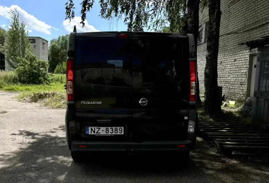 Melns Nissan Primastar 2007 Jelgava, ar dzinēja tilpumu 2.00 L un nobraukumu 264 tūkst. km par 4200 €, foto 7 vietnē AUTOMOTO.COM.LV