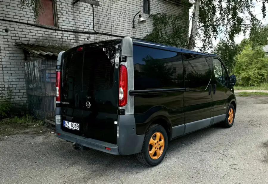 Melns Nissan Primastar 2007 Jelgava, ar dzinēja tilpumu 2.00 L un nobraukumu 264 tūkst. km par 4200 €, foto 8 vietnē AUTOMOTO.COM.LV