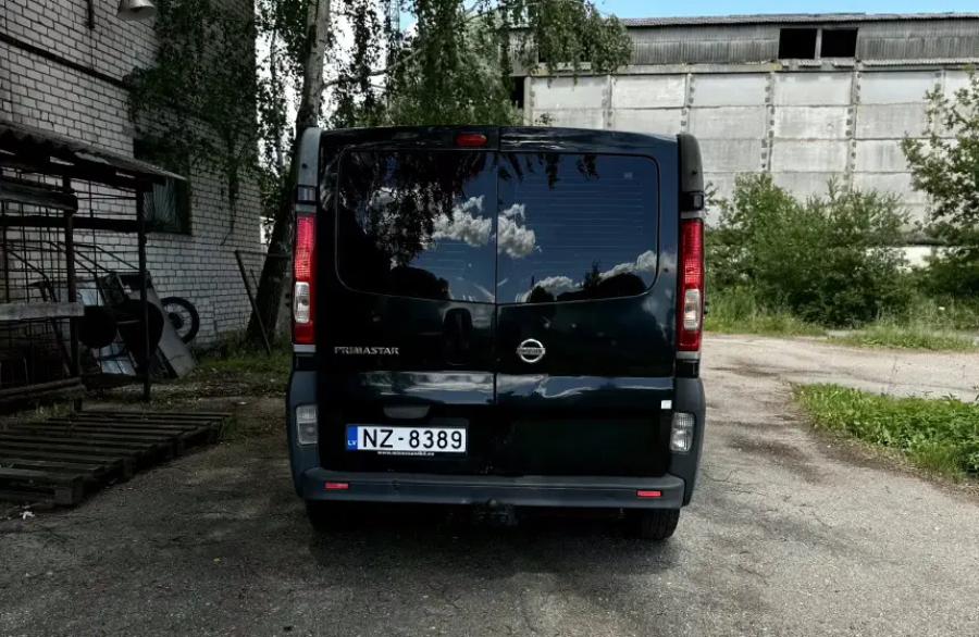 Melns Nissan Primastar 2007 Jelgava, ar dzinēja tilpumu 2.00 L un nobraukumu 264 tūkst. km par 4200 €, foto 9 vietnē AUTOMOTO.COM.LV