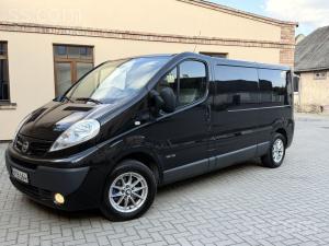 Black Nissan Primastar 2010 in Bauska, with an engine capacity of 2.00 L and mileage of 0 thousand km for 4990 €, photo 3 on AUTOMOTO.COM.LV