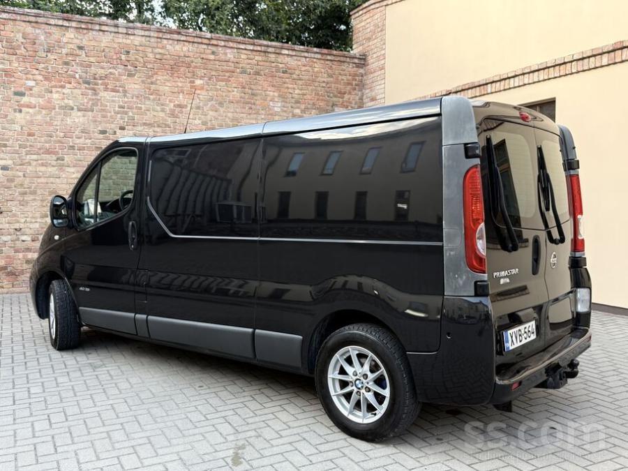 Black Nissan Primastar 2010 in Bauska, with an engine capacity of 2.00 L and mileage of 0 thousand km for 4990 €, photo 4 on AUTOMOTO.COM.LV