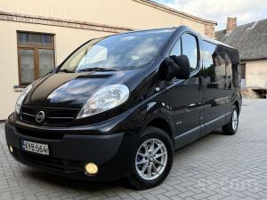 Black Nissan Primastar 2010 in Bauska, with an engine capacity of 2.00 L and mileage of 0 thousand km for 4990 €, photo 5 on AUTOMOTO.COM.LV