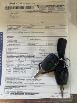 Black Nissan Primastar 2010 in Bauska, with an engine capacity of 2.00 L and mileage of 0 thousand km for 4990 €, photo 18 on AUTOMOTO.COM.LV