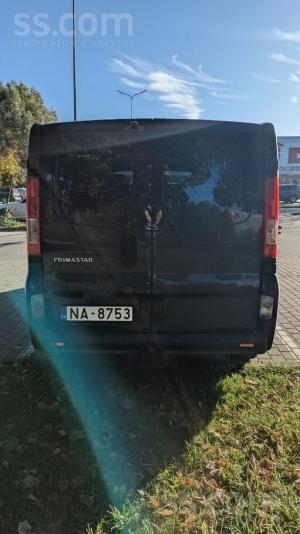 Black Nissan Primastar 2011 in Riga, with an engine capacity of 2.00 L and mileage of 248 thousand km for 4500 €, photo 5 on AUTOMOTO.COM.LV